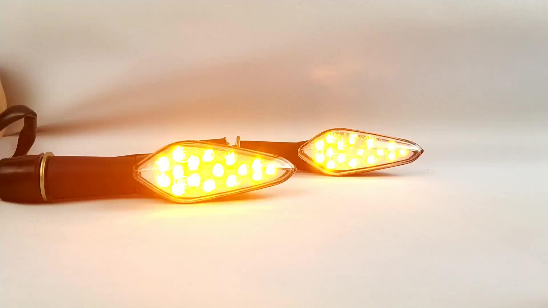 E-mark 12v Turn Signal Indicator Motorcycle Led Tail Lighting Lm302 ...