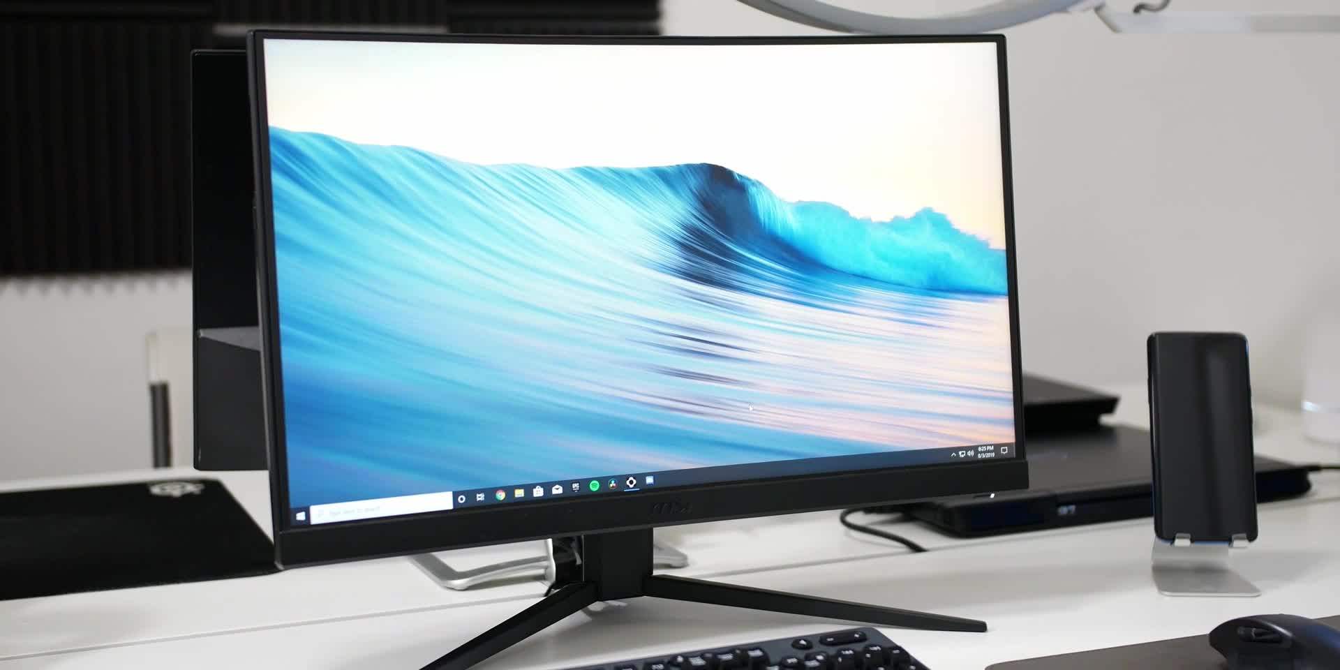 Msi Mag241cr Curved Gaming Monitor With 23.6 Inch,Full Hd,Va,144hz,1ms ...