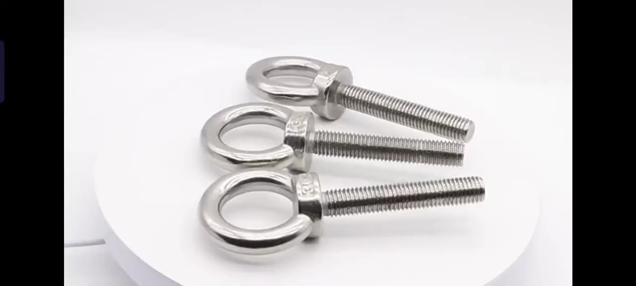 Ring Bolt Lifting Eye Bolt Din580 Stainless Steel Eyebolt Sus304 316 M3 M64 Free Sample Made In ...