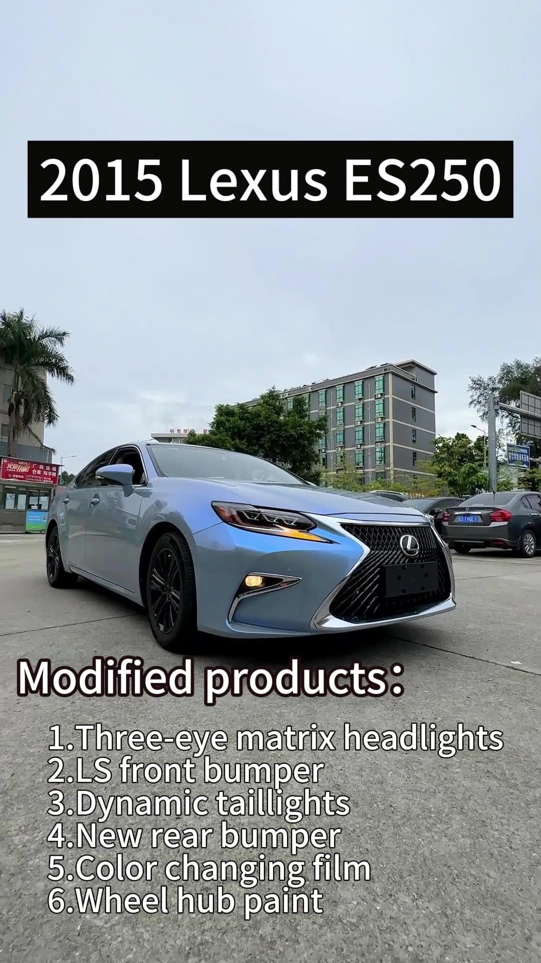 Car Body Kits For Lexus Es 250 Es300h Es350 2012 2013-2018 Upgrade Ls ...