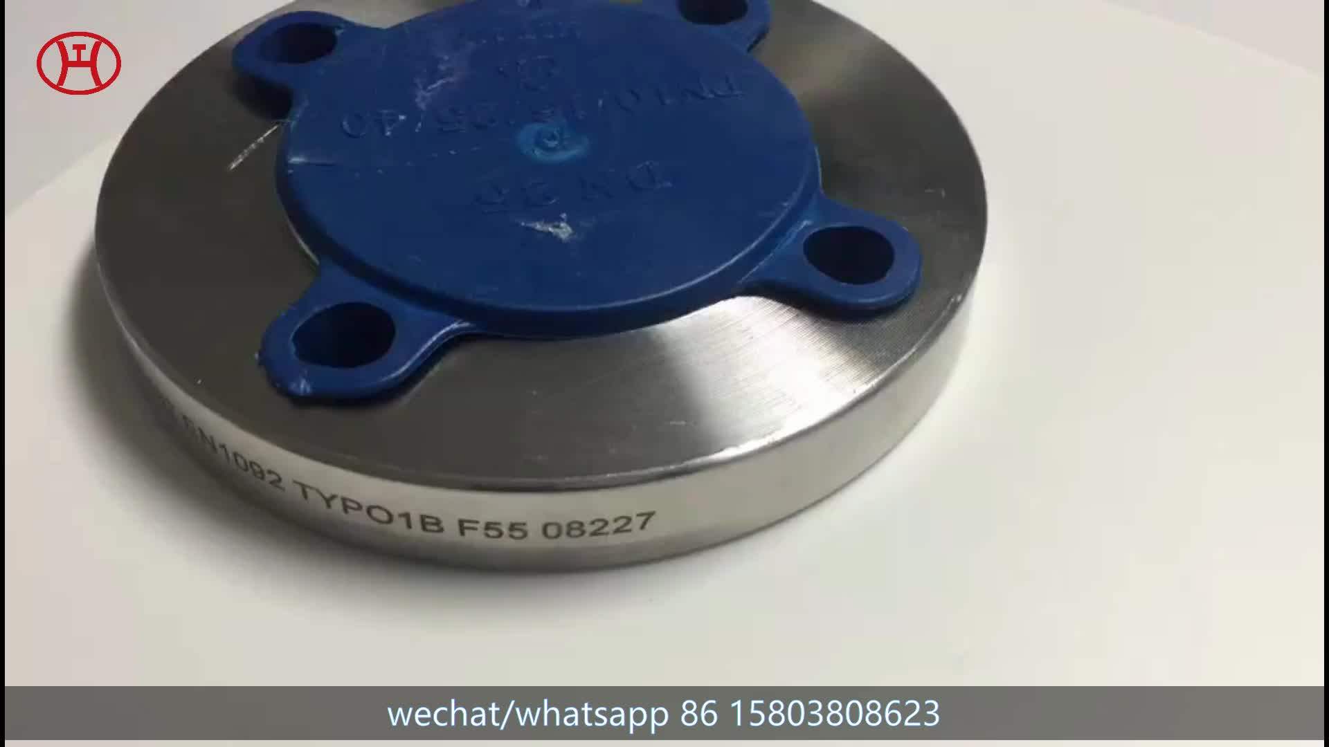 Stainless Steel Astm A182 F304 F304h F304l Forged Blind Flange - Buy De ...