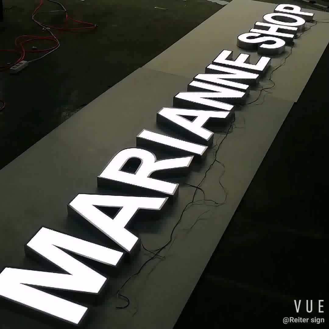 Custom 3d Acrylic Front Lit Mcdonald's Sign - Buy Mcdonald's Sign ...