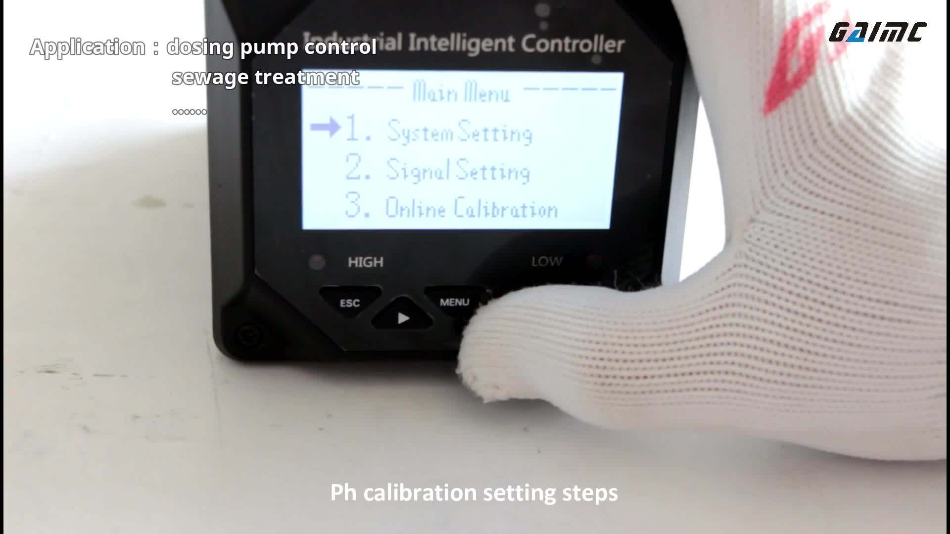 Industrial Ph Controller Multiparameter Water Quality Meter Analyzer ...