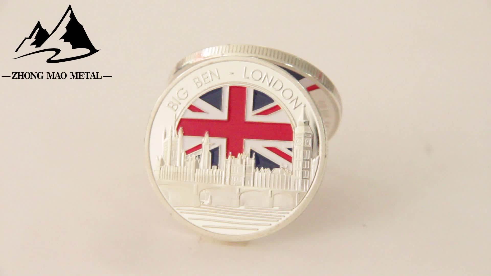 Custom Commemorative London Colorful Sticker Souvenir Fridge Magnet ...