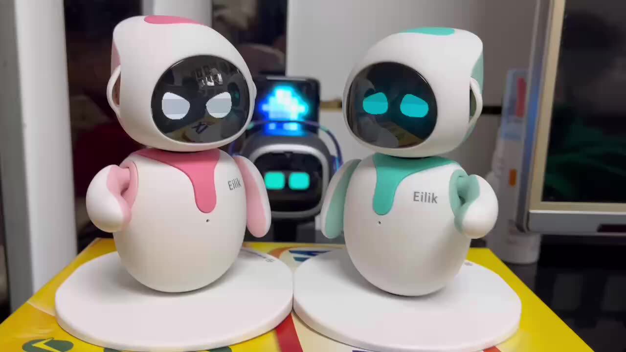 Eilik-un Pequeño Compañero Bot,Con Diversión Sin Fin,Robot Inteligente ...
