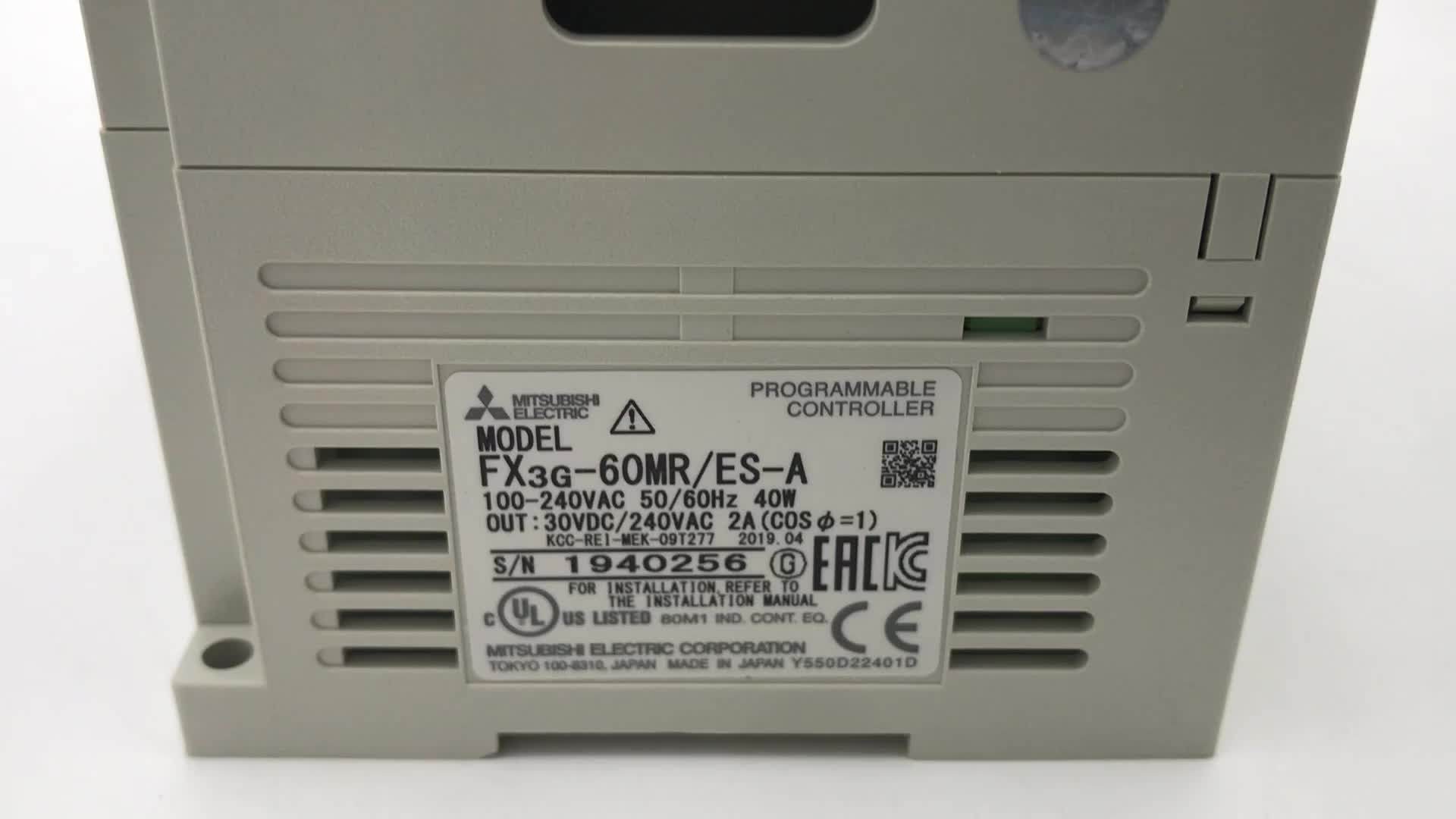 Fx3g-60mr-es-a Mitsubishi Plc Fx3g 60m 60 M 60mtdss Fx3g-60mr/es-a ...