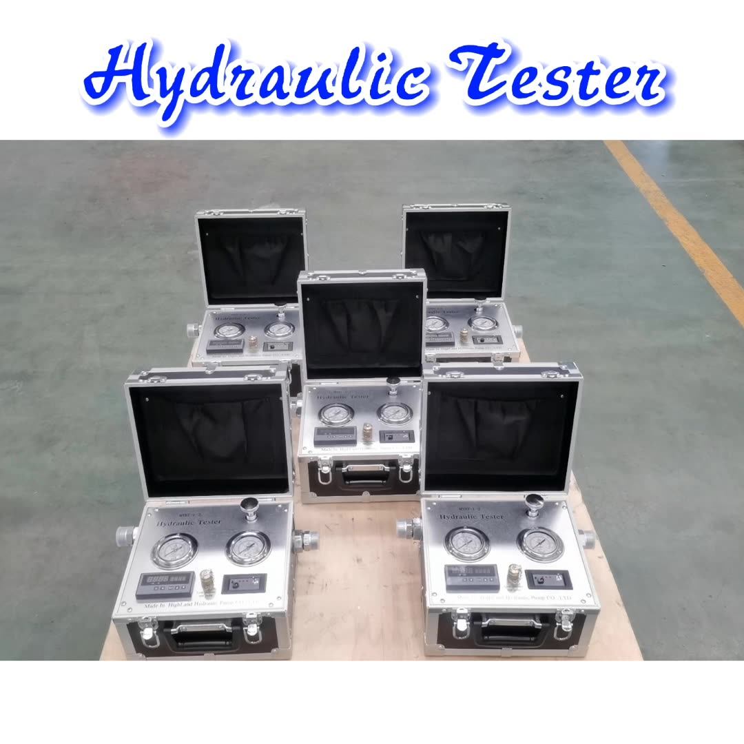 Hydraulic Pressure And Flow Meter Test Kit For Hydraulic Pump And Motor ...