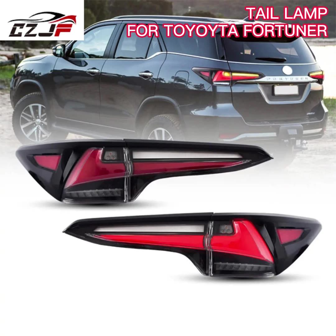 Pre-facelift Led Tail Lights With Sequential Turn Signal For Toyota ...