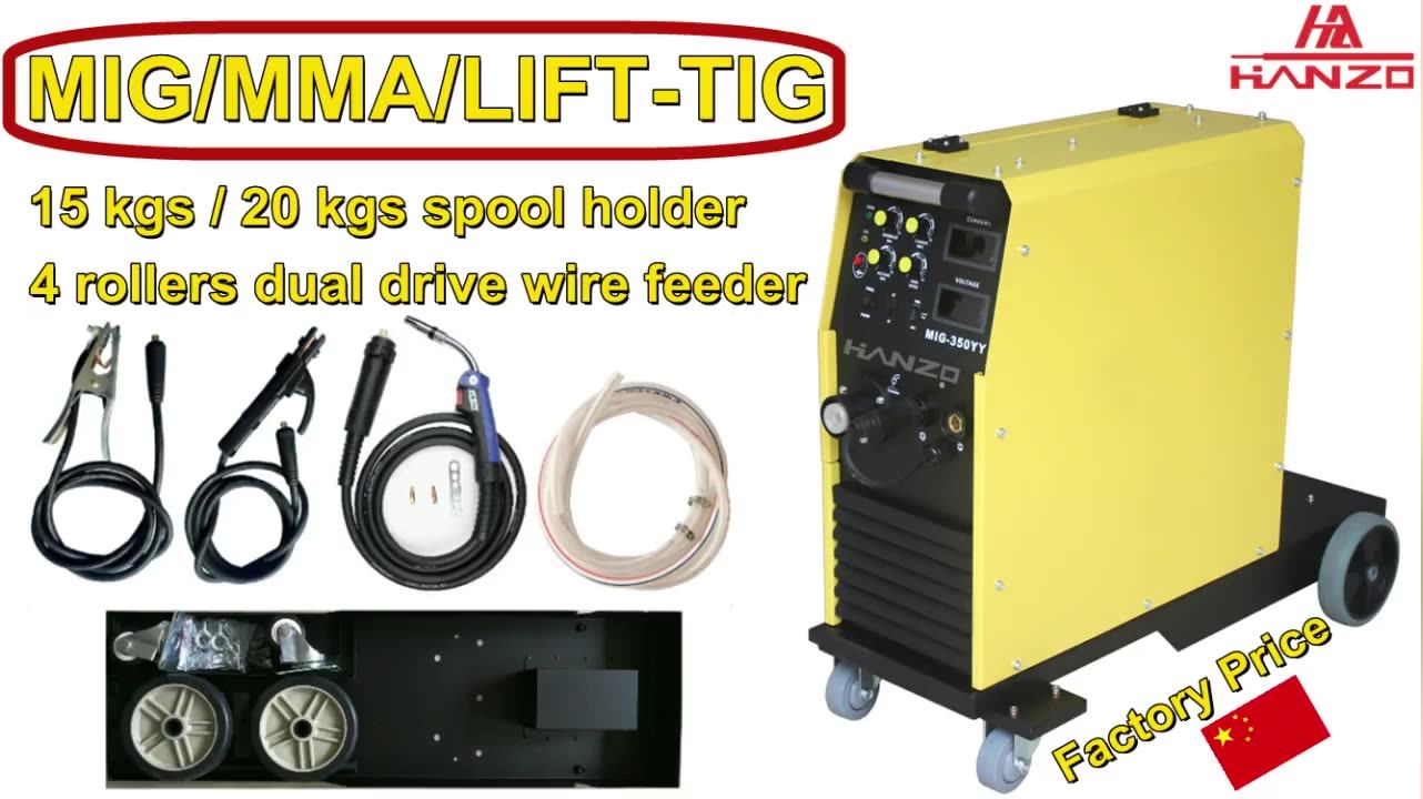Mixed Gas Mag Welding Machine Low Spatter Inverter Mig Stick Welder Nbc ...