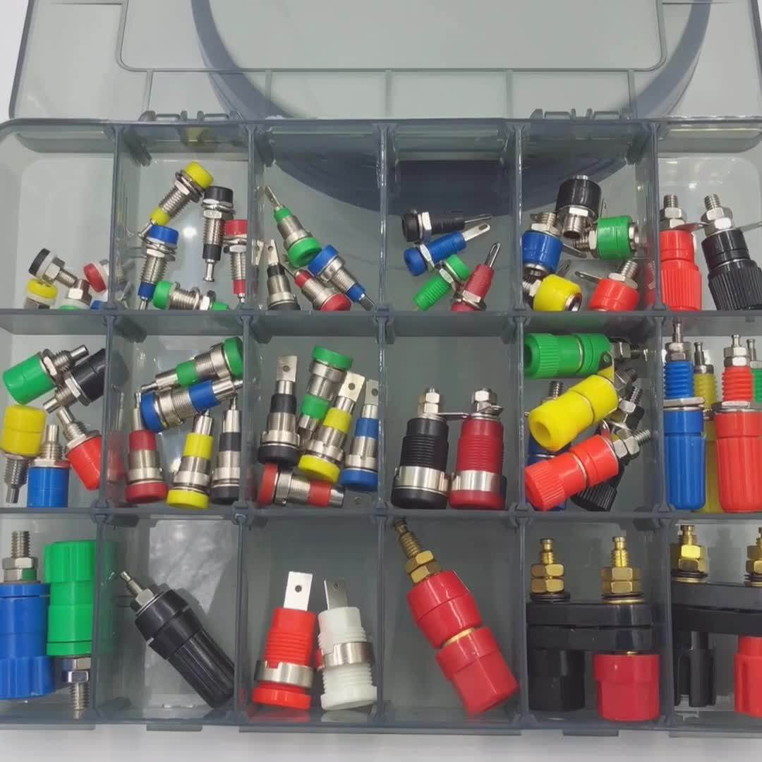 Jialun 5pcs 4mm Banana Jack Female Panel Mount Binding Post Banana ...