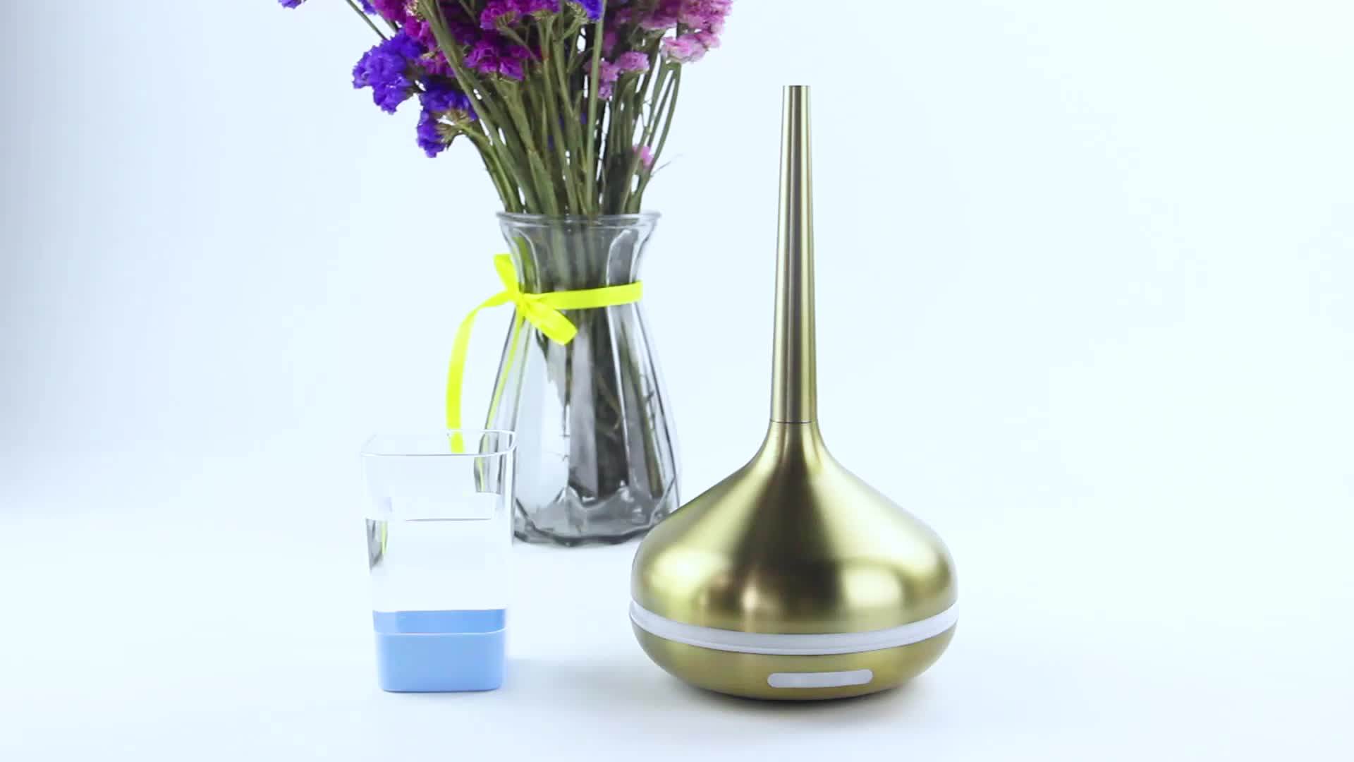 New Trend Gold 120ml Ce Rohs Certification Usb Ultrasonic Aromatherapy ...