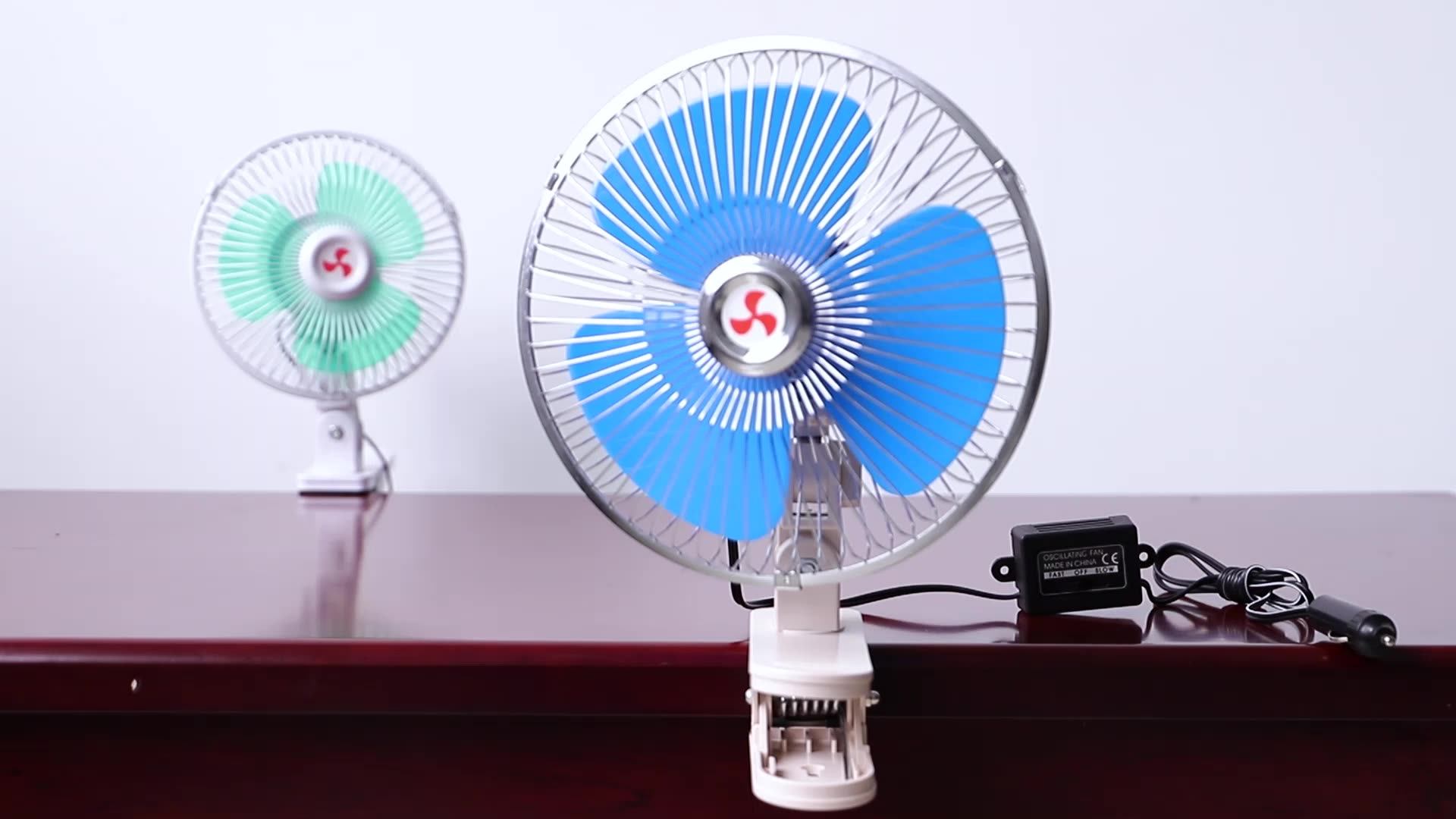 Win-106 Car 12/24v Clamp Fan - Buy Heavy-duty Oscillating Fan,Portable ...