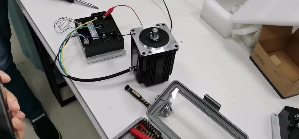 Bldc Dc 3 Phase 8 Poles Brushless High Speed High Power 96v 2200w ...