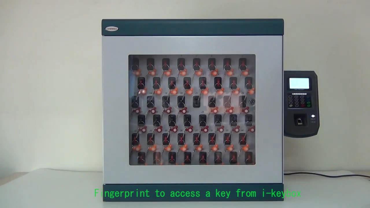 I-keybox-48 Rfid Smart Key Cabinet Fingerprint Key Box Locker ...