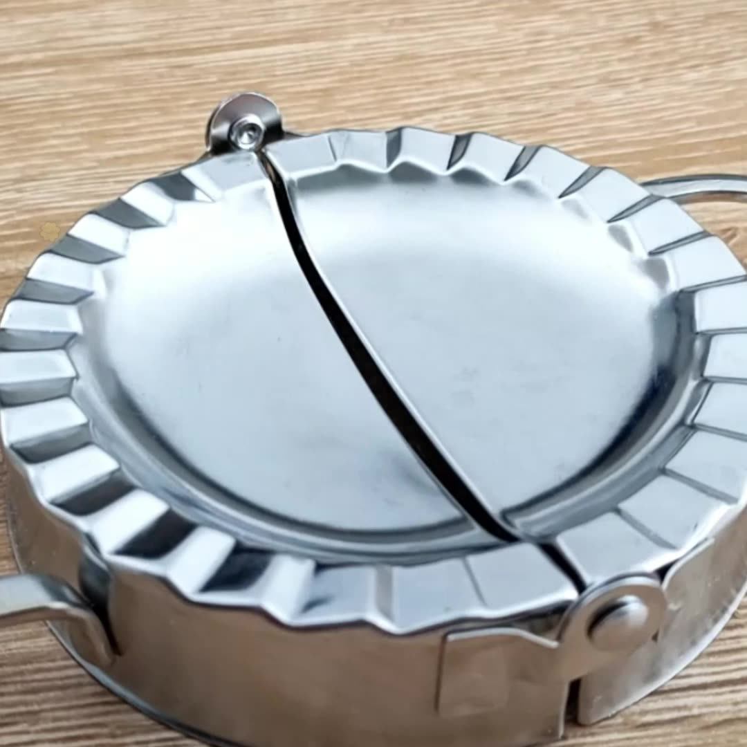 3 Pcs Stainless Steel Dumpling Maker Set Manual Empanada Press Dumpling ...