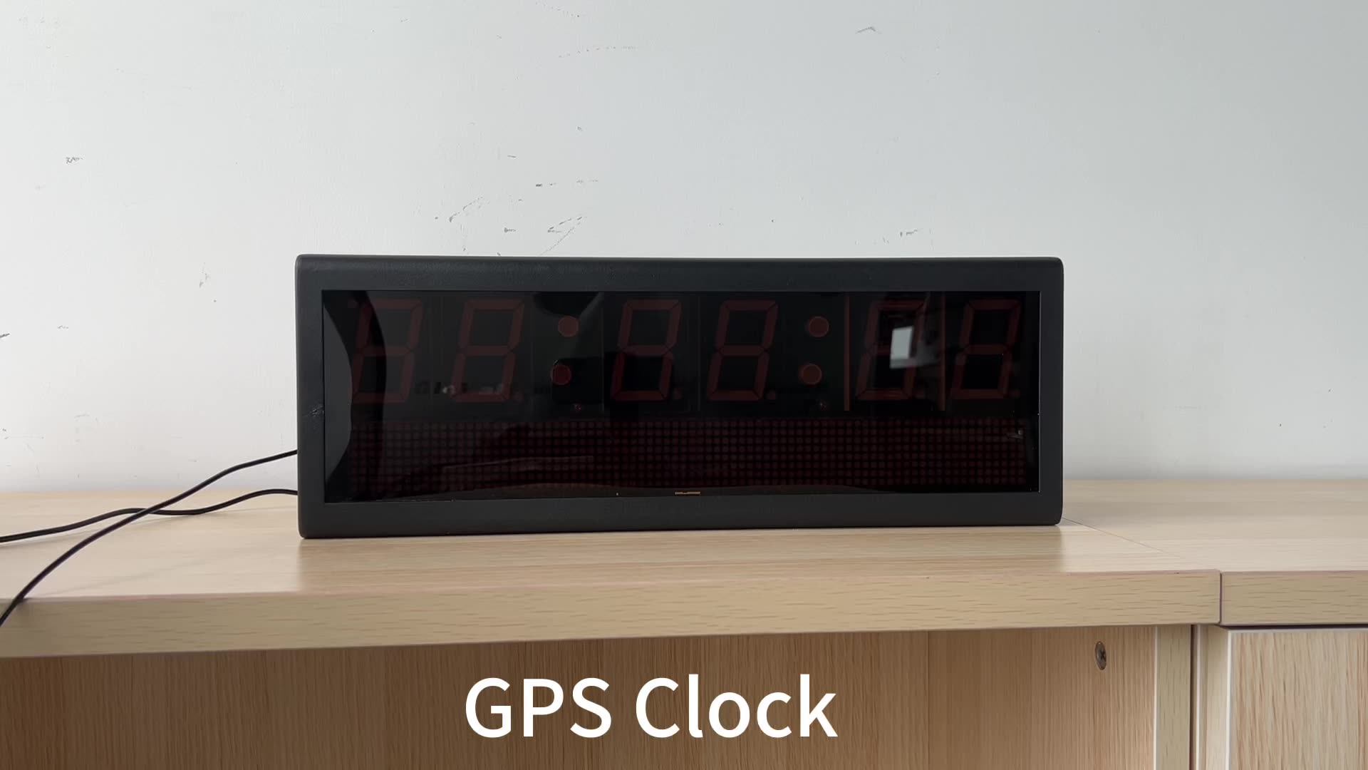 2.3" 6-digit Synchronized Gps Clock,Time/humiture Display,Surface Metal ...