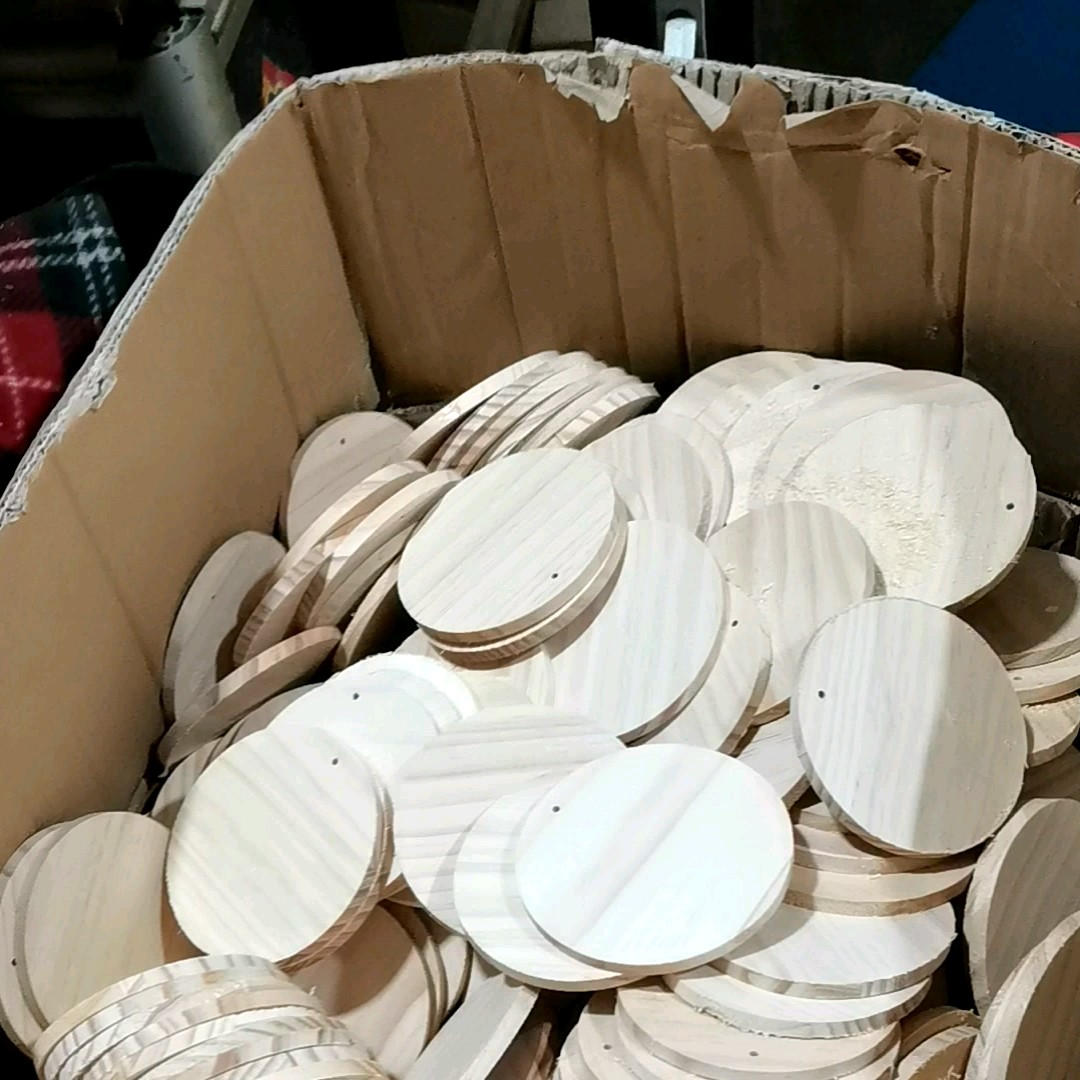 Packs Natural Color Decorative Bamboo Lids For Mugs Jars Bamboo Cover ...