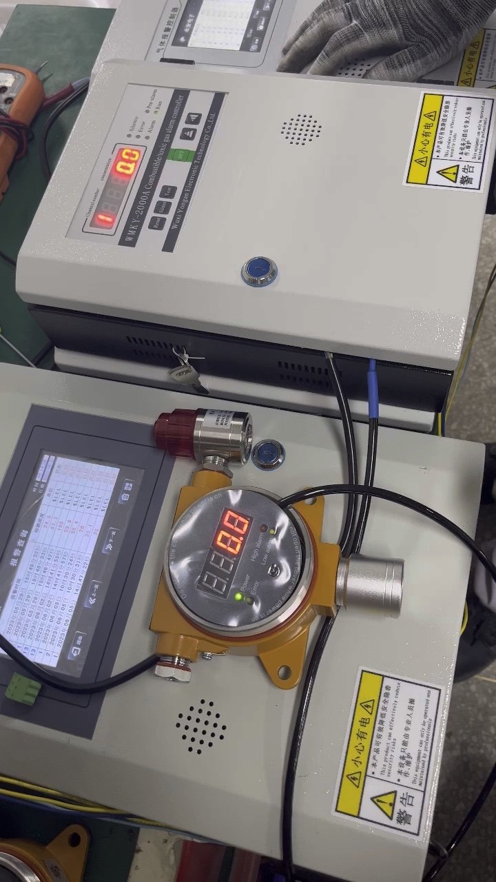 Industrial Voc Gas Detector Alarm Monitor Fixed Benzene Gas Detector ...