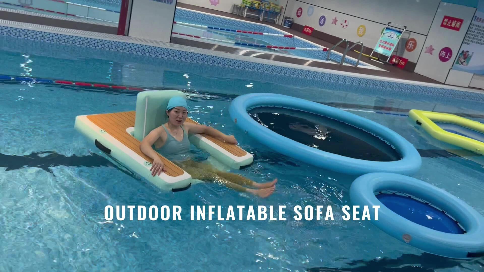 Factory Oem Custom Inflatable Floating Swimming Pool Water Chair ...