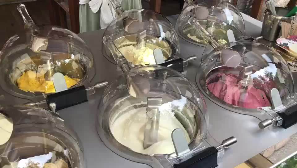 Miles Pro V6 Ice Cream Making Machine Commerical Ice Cream Maker Gelato ...