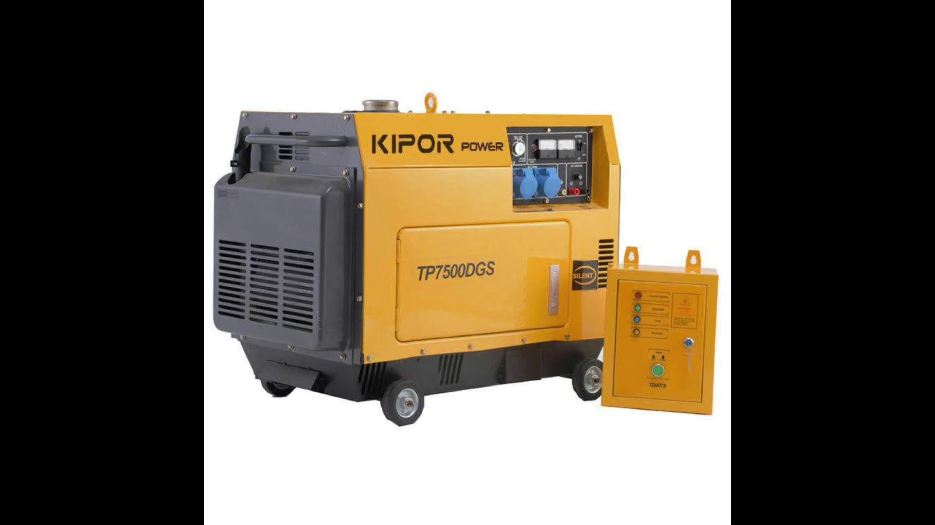 Kipor Power Good Price 7kva Silent Diesel Generator For Sale - Buy ...