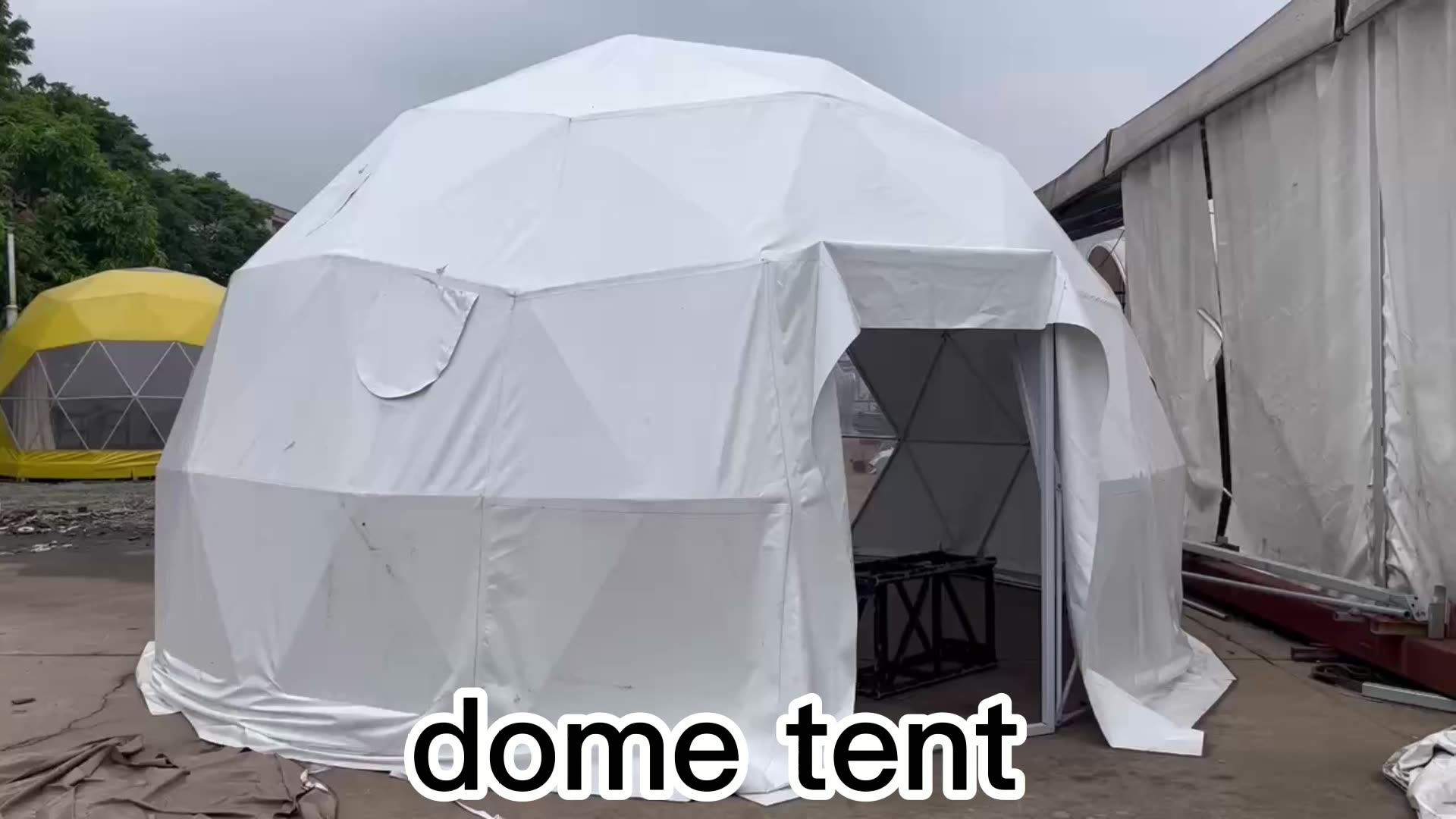 3m 4m 5m 6m 8m 10m 12 M Transparent Garden Pvc Clear Geodesic Dome Tent - Buy Transparent Garden ...