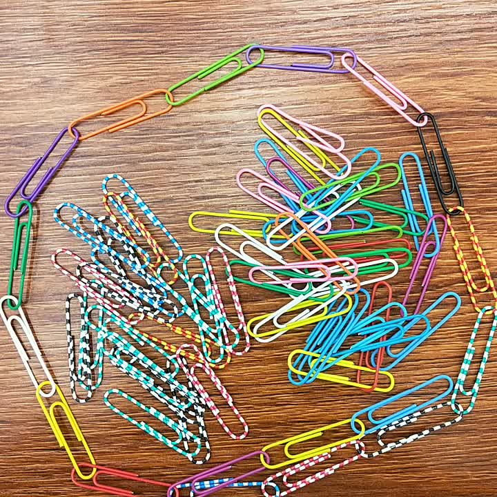Multicolor Types of Paper Clips, Round Shape -Alibaba.com