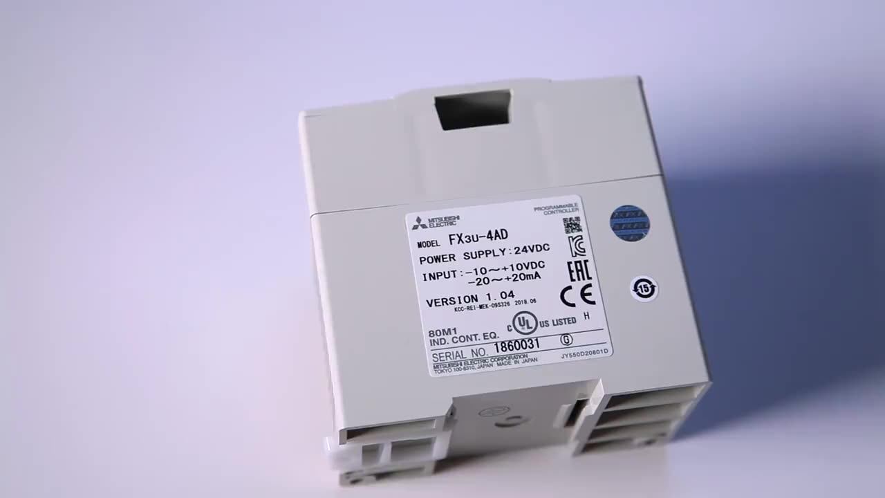 Plc Mitsubishi Seri Fx3u Modul 100% New Original Fx3u 4ad/fx3u-64ccl ...