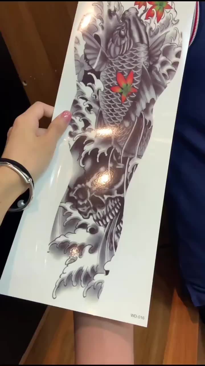 Wholesale Large Size Realistic Color Men Woman Tattoo Ideas Adults Sexy ...