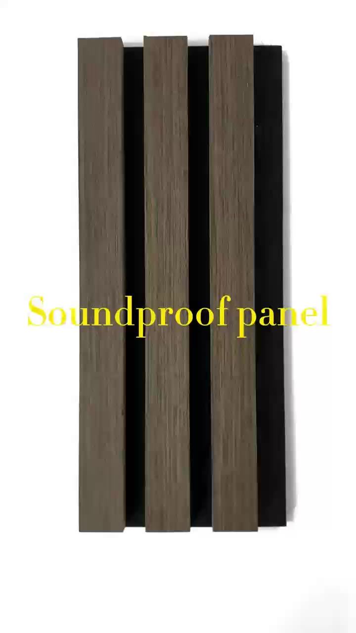2024 Decorative Wood Acoustic Wall Panels Wall Soundproofing Panels Mdf ...