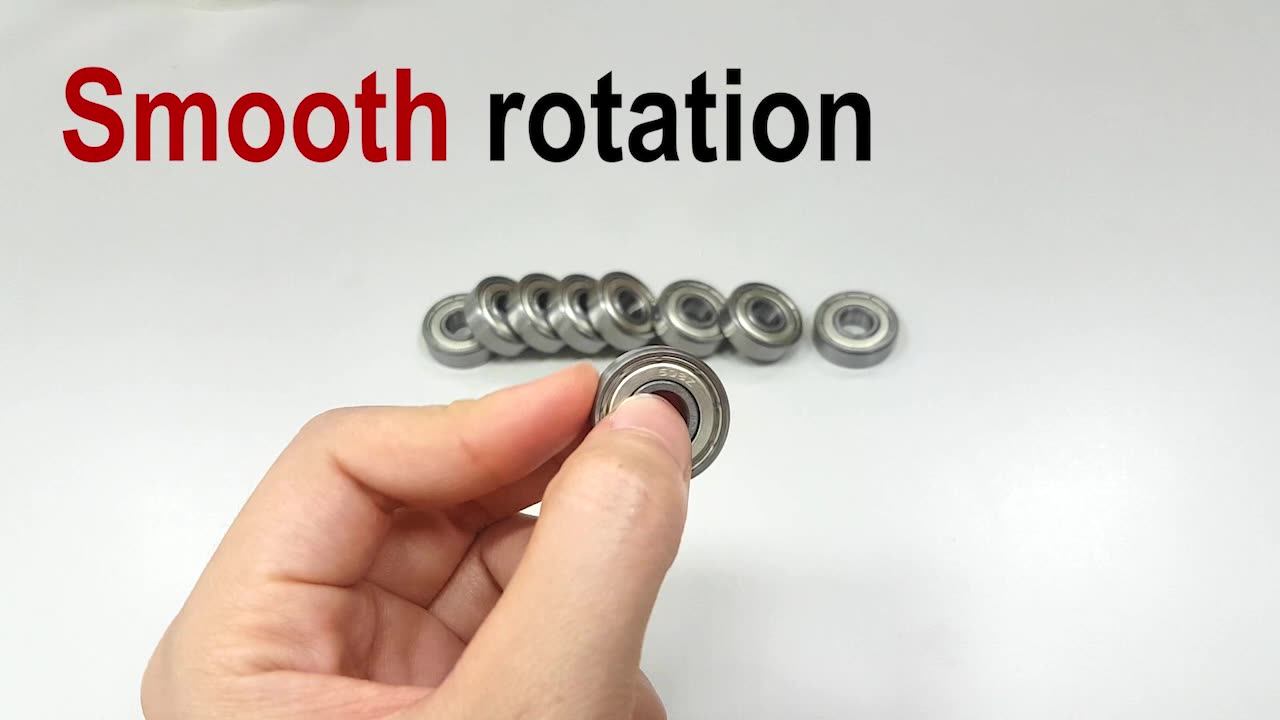 Miniature Deep Groove Ball Bearing 608zz 608-2rs 608 Zz 2rs Rolamento ...