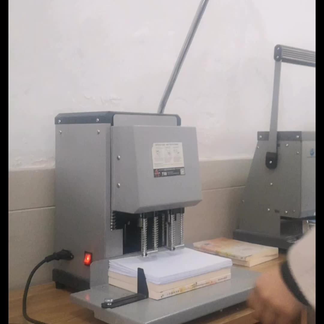 U-t50 Electric Paper Punching Machine Heavy Duty 2 Hole Puncher - Buy ...