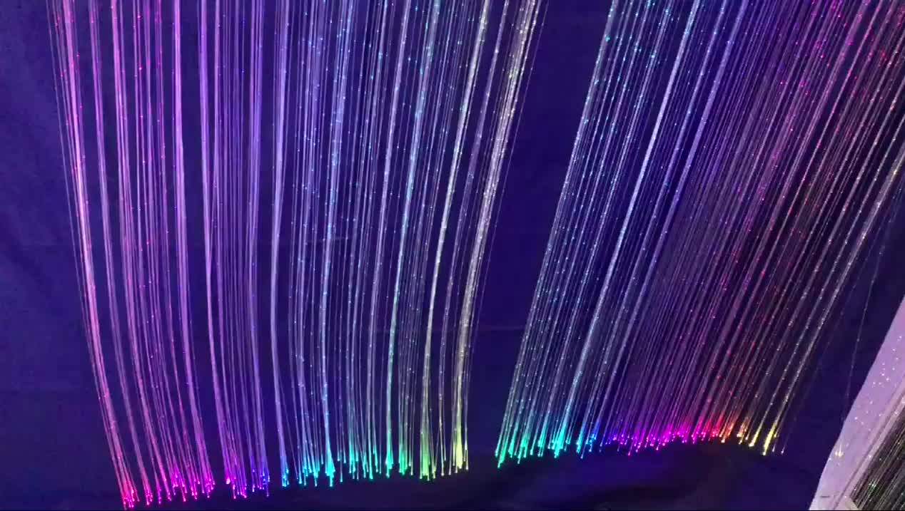 Colorful Indoor Window & Door Decorative Holiday Led Fiber Optic ...