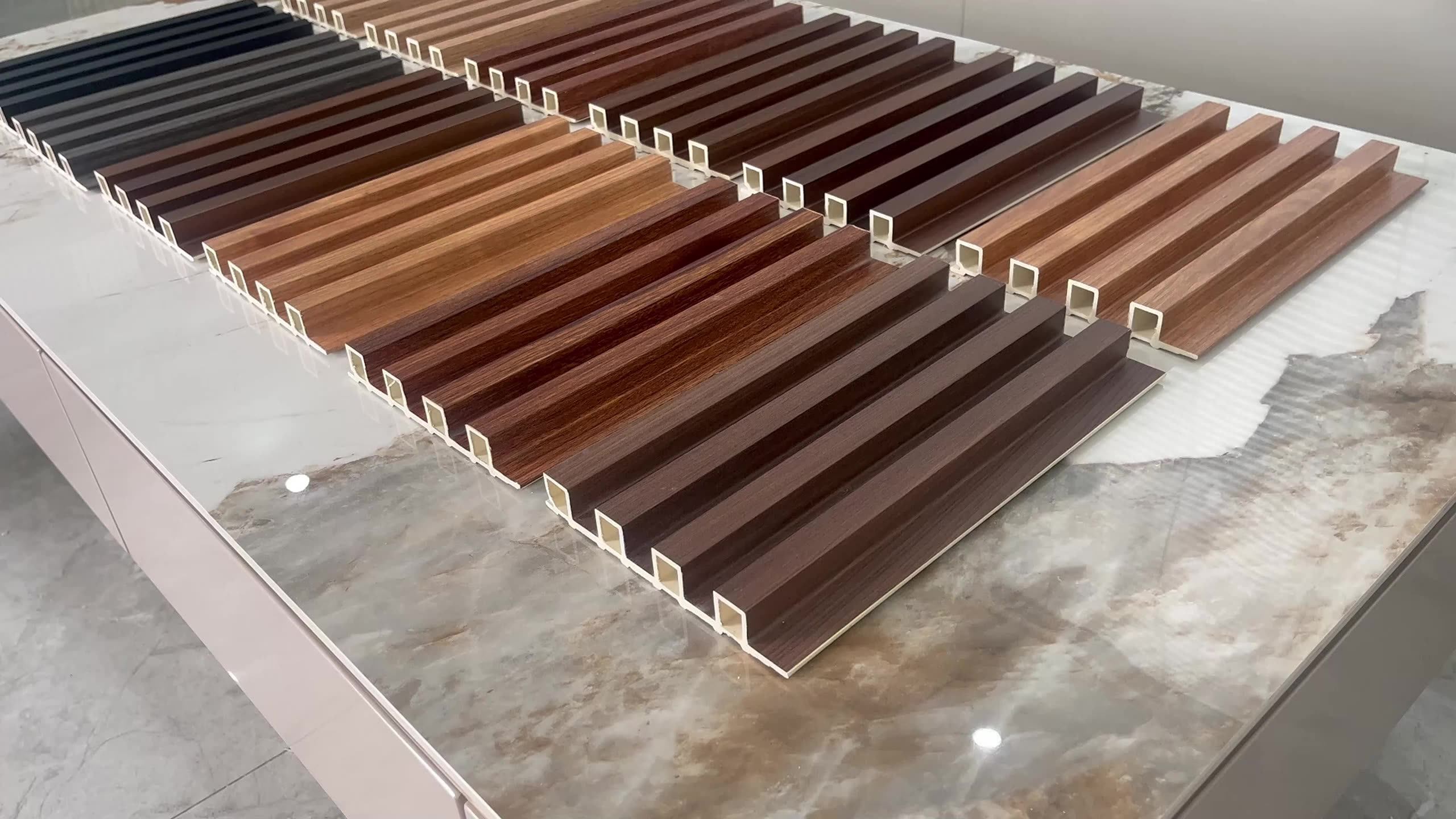 Indoor Cladding Bamboo Charcoal Board Wpc Wall Panels Wood Factory ...