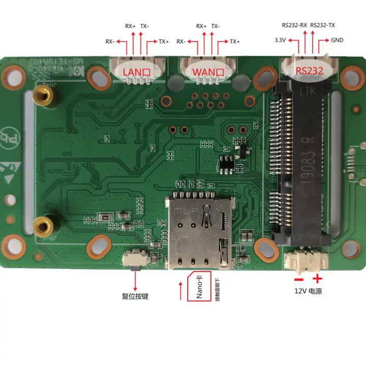 Mt7628dan Mini Pcba Board With Sim Card Slot 4g Module Wifi Router ...