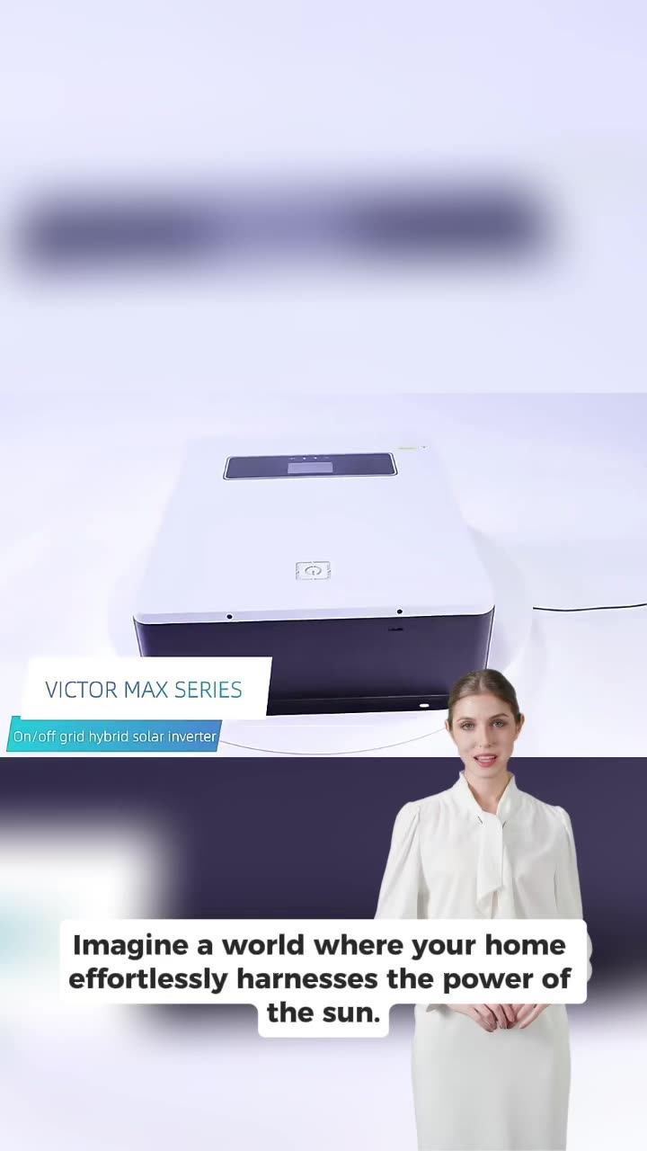 110v/220v Split Phase Mppt Inversor Solar Battery Onduleur Hybrid Power ...