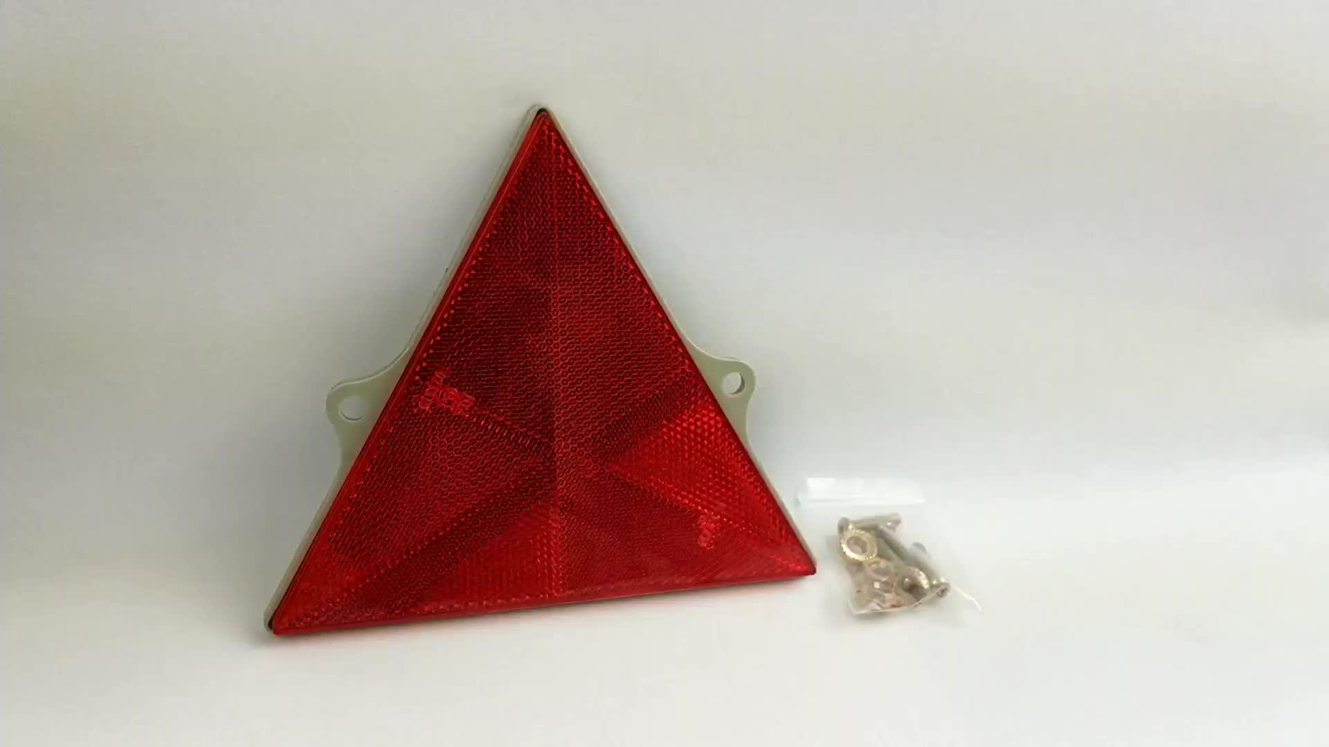 K-lite Triangle Plastic Truck Reflex Retro Reflector E-mark Approved ...