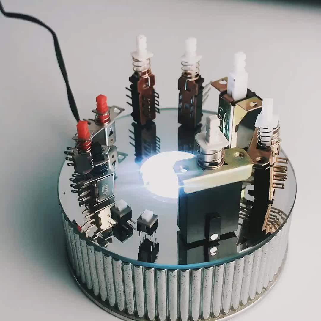 12 Pin 4pdt Push Button Switch For Fan - Buy Push Switch 4pdt,Push ...