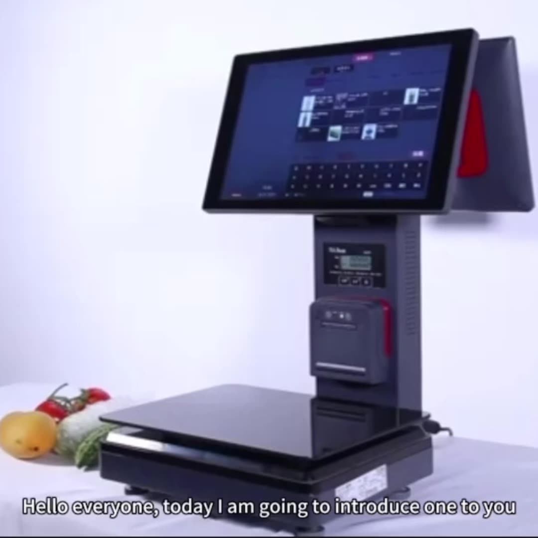 Digital Weighing Scale Of Ai Recognition For Food Weighing Use With ...