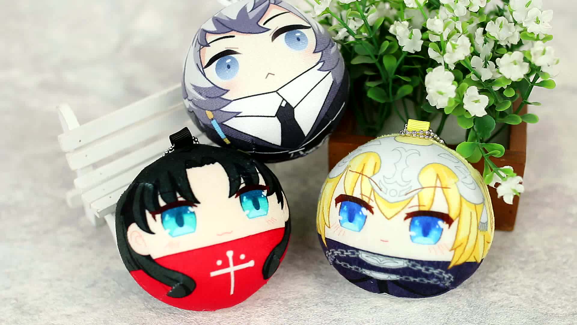 Vograce Creative Custom Round Soft Manjuu Microbead Filling/coton ...