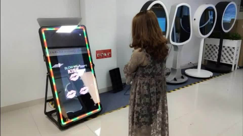 Touch Screen Photo Booth Kiosk Machine With Printer And Camera For Sale ...