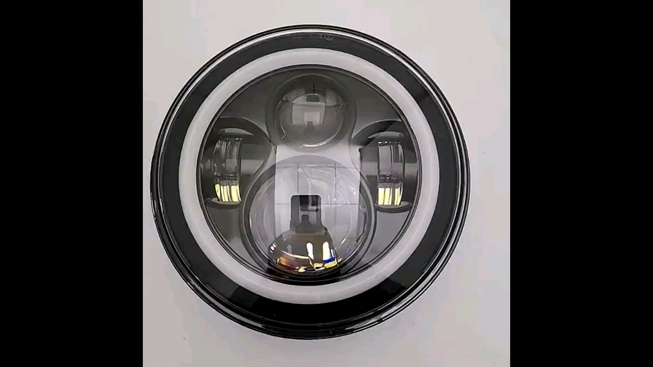 Custom 7inch Car Lights Led Laser Headlights,Round 7 Inch Angel Eye Led ...