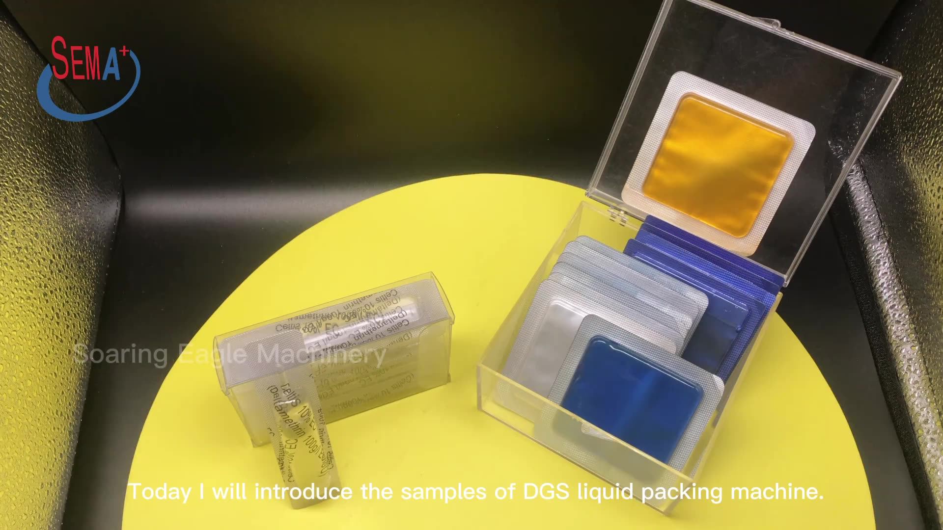 Small Package Dose Vial Nutrient Solution Ampoule Form Filling Packing ...