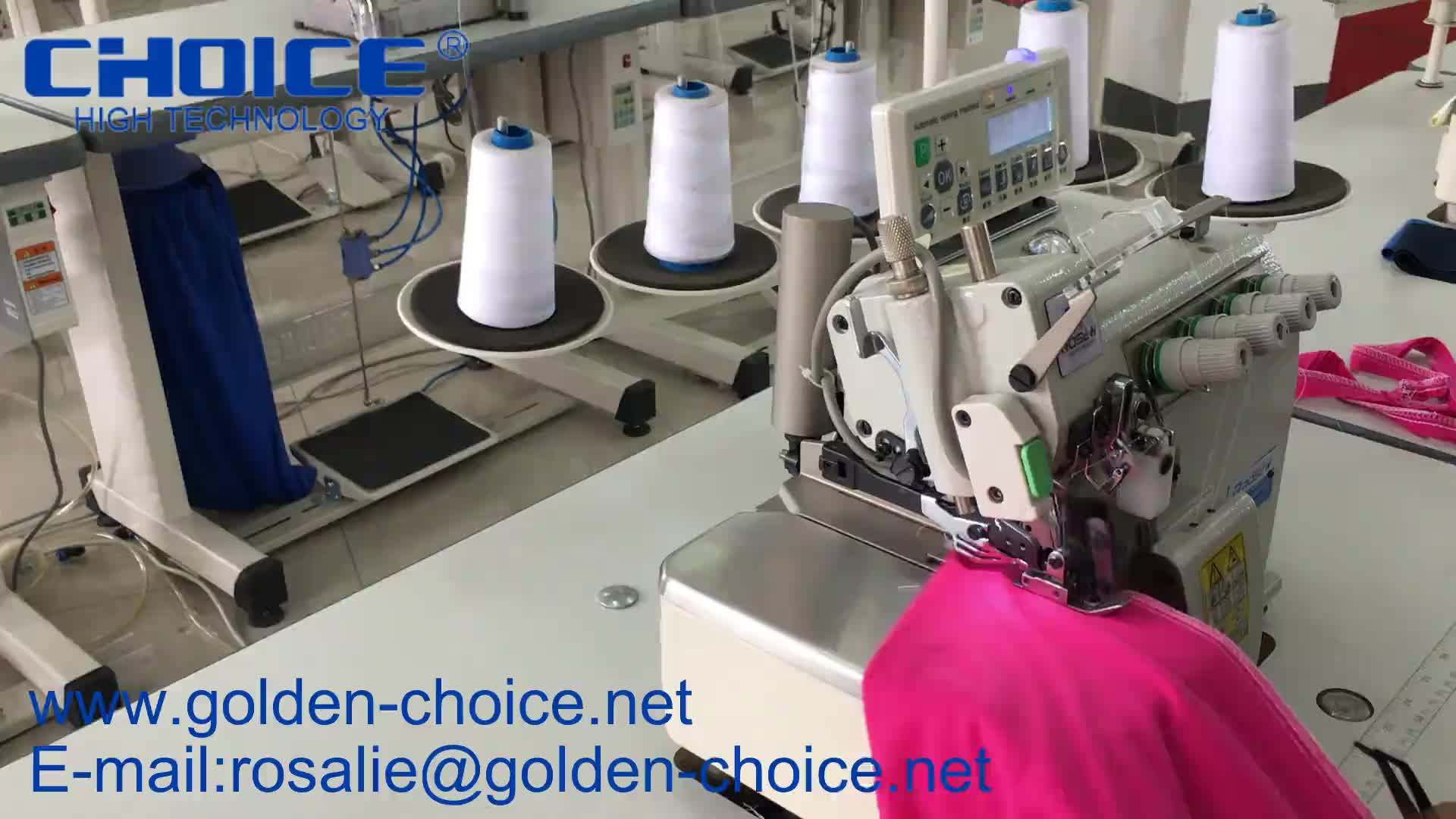 Gc795-5 High Speed 5 Thread Overlock Industrial Sewing Machine - Buy ...