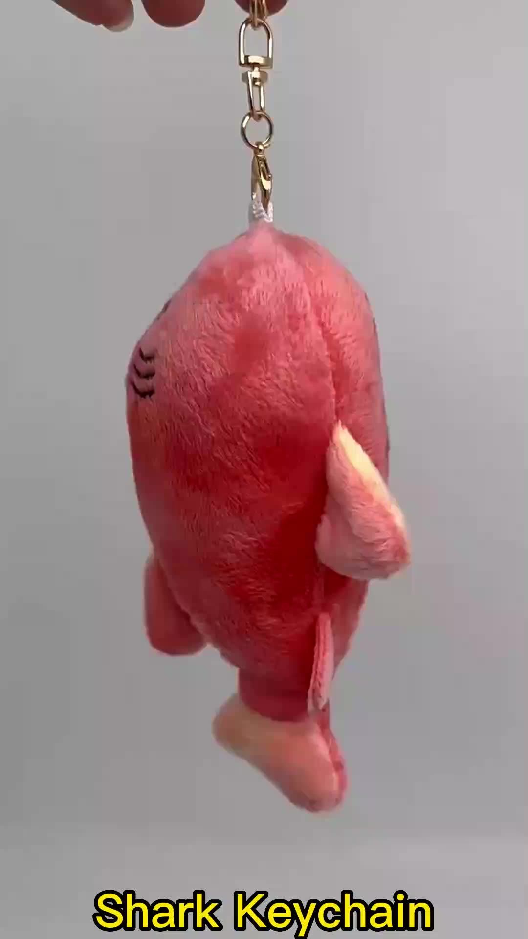 Wholesale Kawaii Little Shark Plush Keychain Stuffed Animal Shark Fish ...