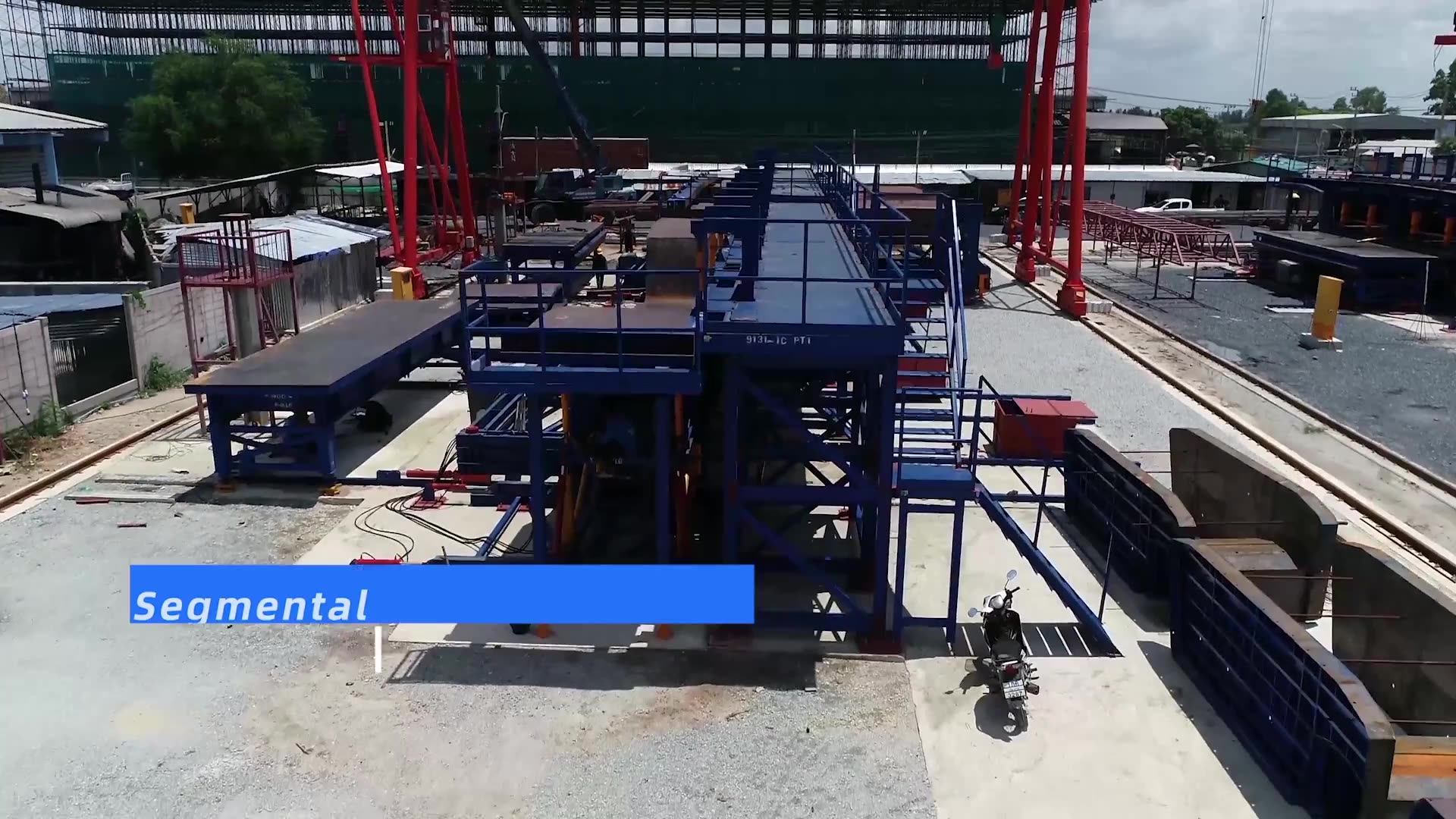 Long Line Concrete Steel Precast Box Girder Mould For Bridge - Buy Box ...