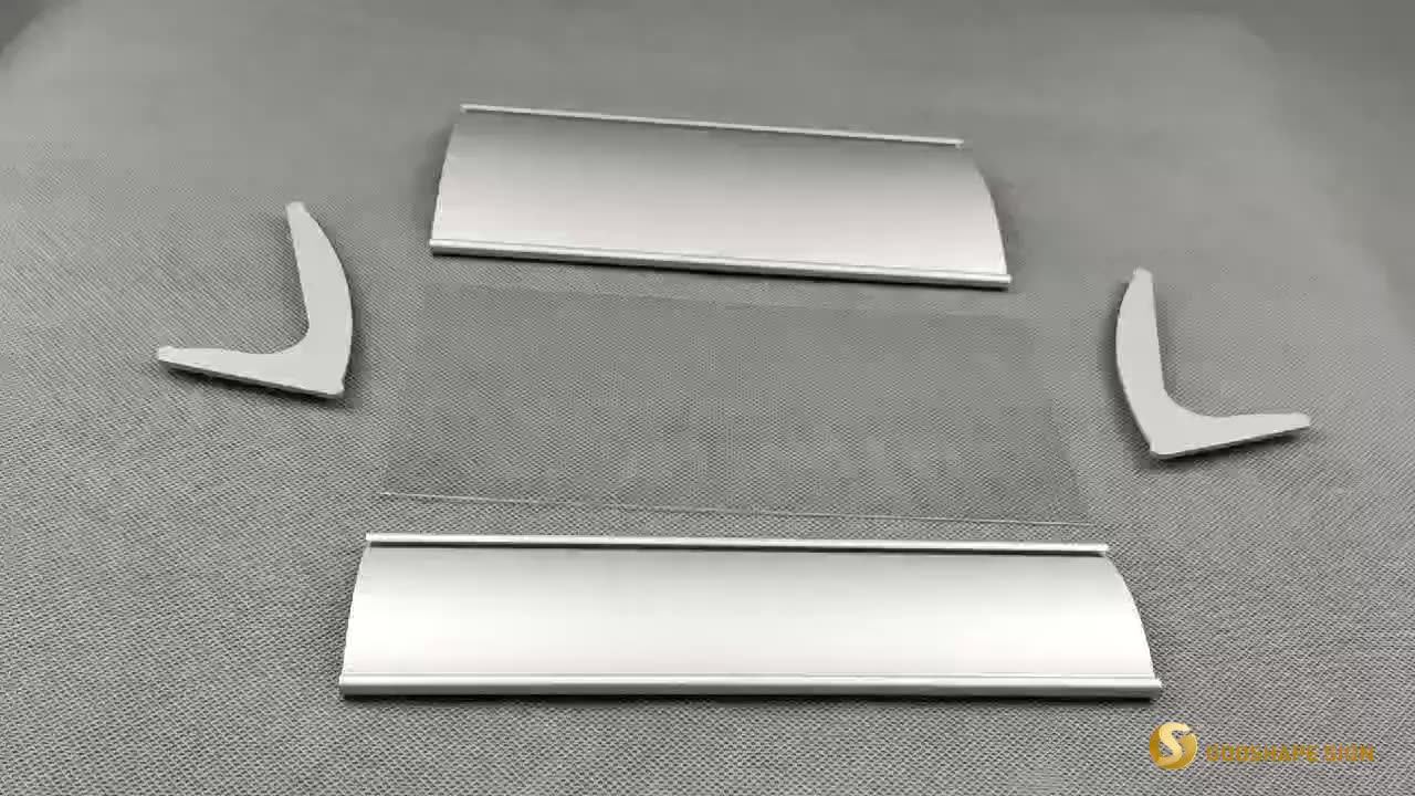 Custom Wall Sign Aluminium Profile Room Number Wayfinding Signs - Buy ...