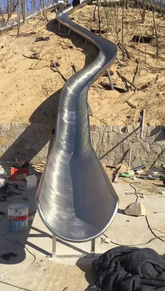 Customized Outdoor Or Indoor Stainless Steel Slides - Buy Stainless ...