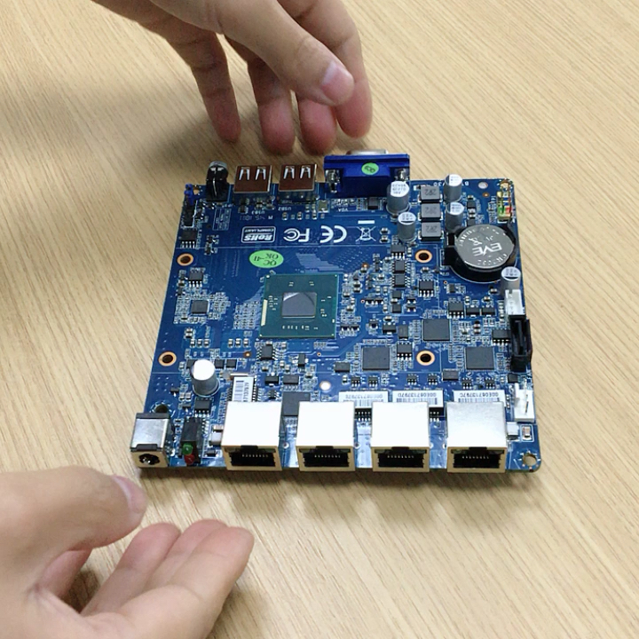 Intel Slim J1900 Quad Core Embedded Security Firwall 4lan Mini Itx Server Pfsense Firewall ...