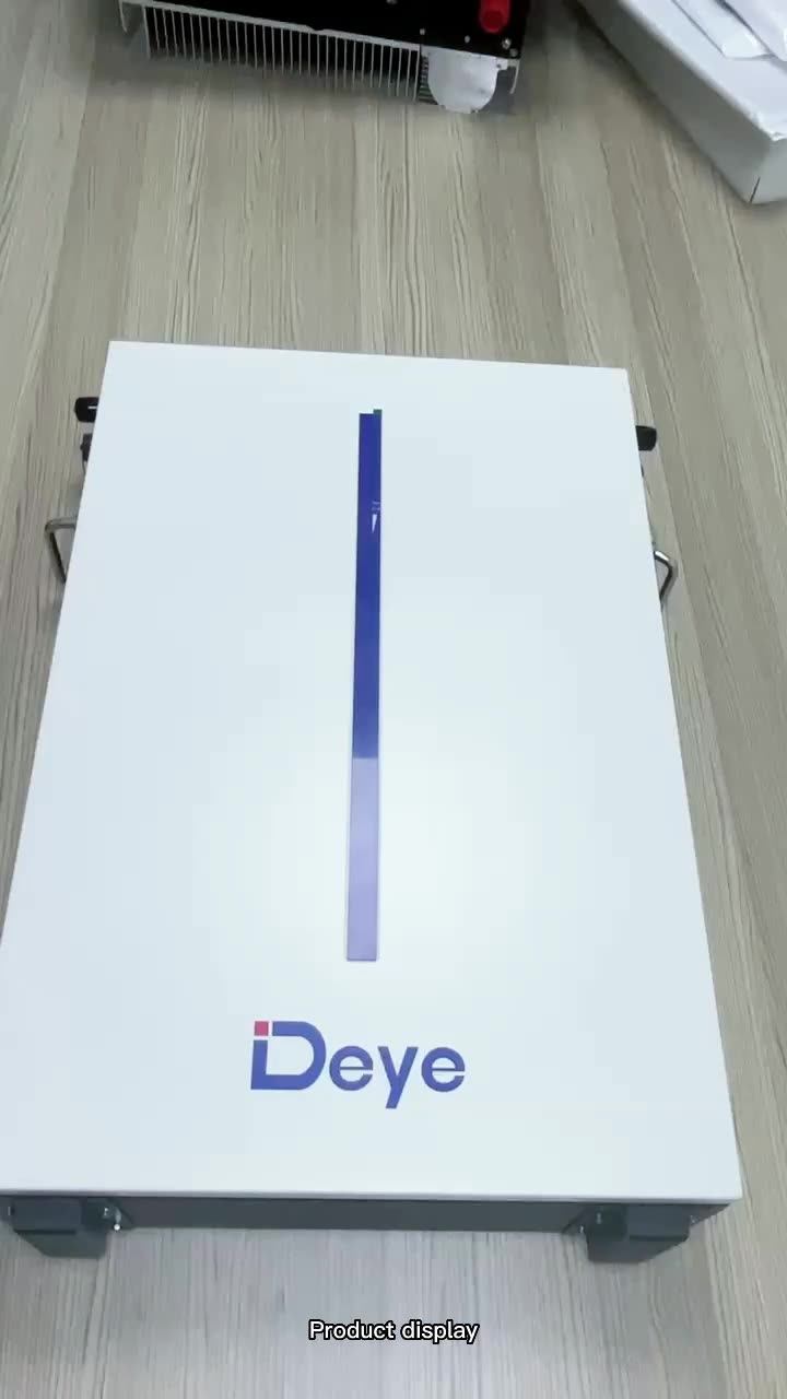 Deye Hybrid System Battery Lifepo4 6.1kwh 12kwh 48v 51.2v 120ah 240ah ...